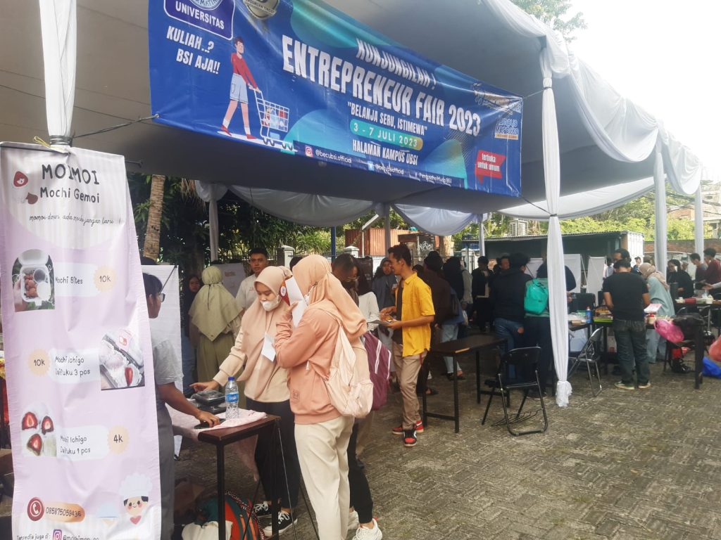 BEC Universitas BSI Sukses Gelar Entrepreneur Fair - BSI NEWS 2026
