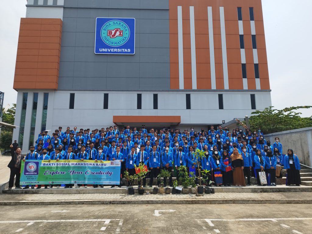 Mahasiswa Baru Universitas BSI Bekasi Berikan Kontribusi Positif ...