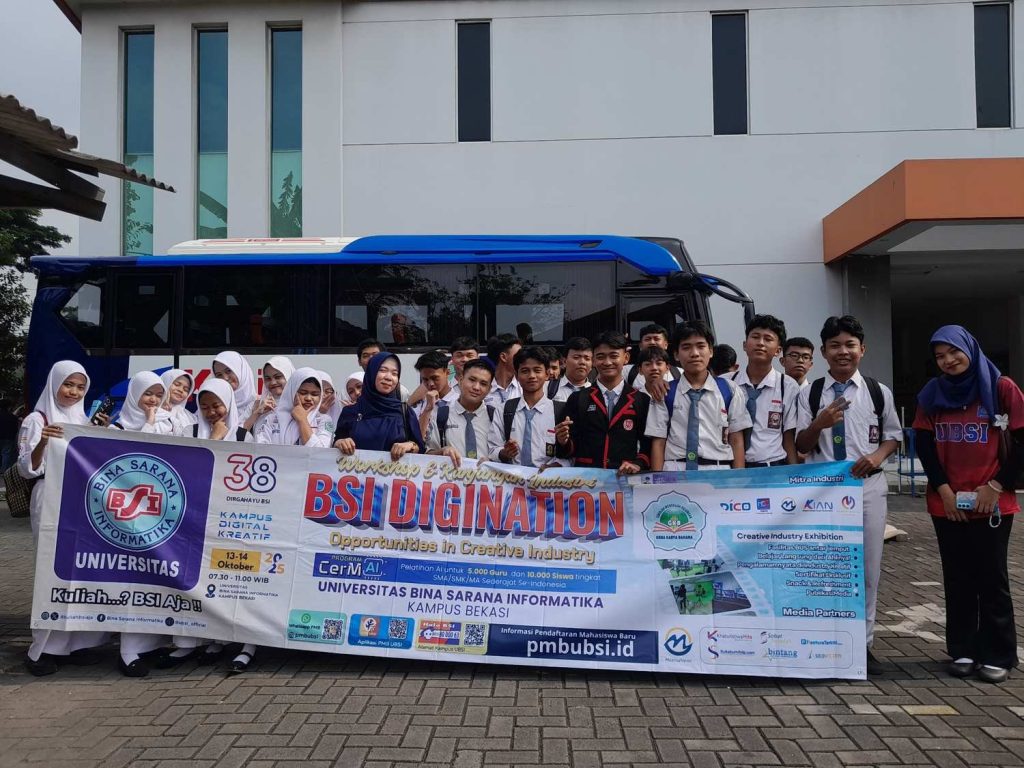 SMK Gema Karya Bahana Bekasi Antusias Ikuti BSI Dignation 2025 di ...